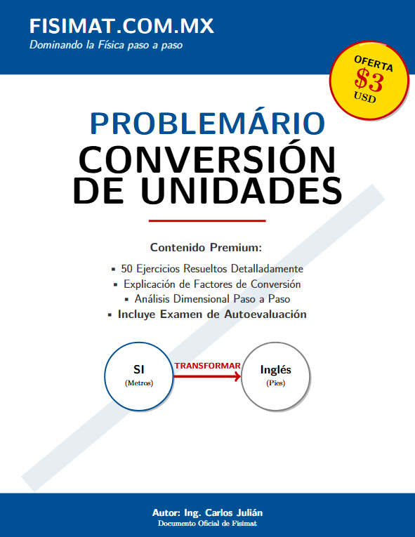 Problemario Maestro: Conversión de Unidades y Análisis Dimensional (50 ...